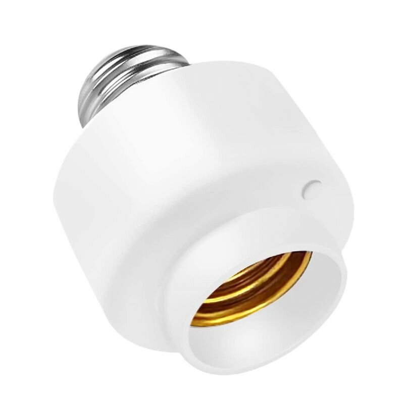 Tuya Life Wifi Smart Light Socket Adapter E27 Switch Lamp Base Holder MyPads, совместим с Google Home, 1 Pack