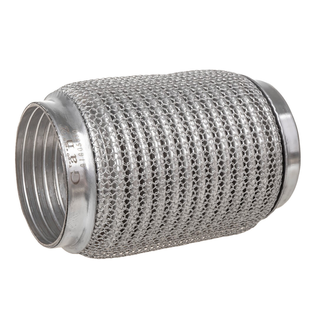 Компенсатор (гофра) выхлопной системы 3х-слойная WIRE MESH 75x150 UNIVERSAL D=75mm L=150mm GANZ GIG05330