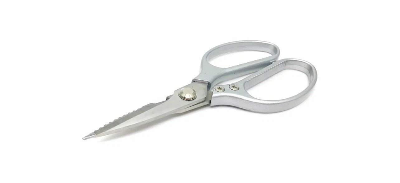 Ножницы кухонные универсальные с металлической ручкой, для кухни, дома, сада, офиса