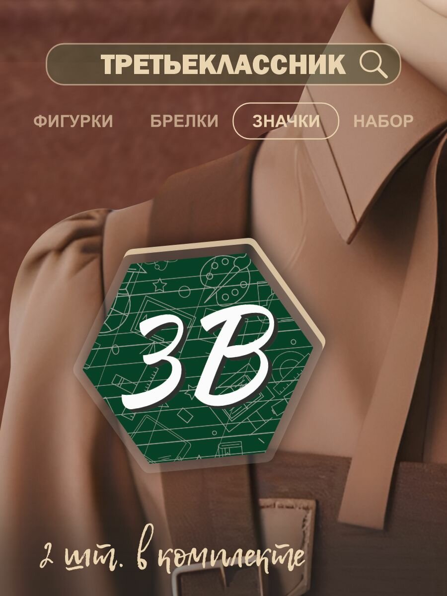 Набор значков