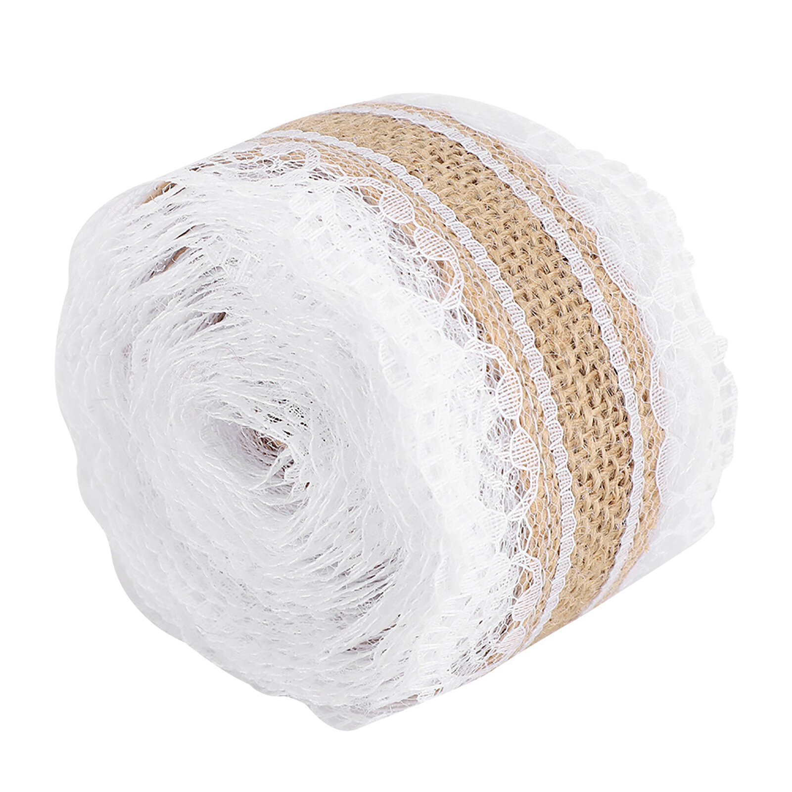 Кружевной льняной рулон, 5 ярдов, подарочная коробка, лента, одежда, украшение для шитья, пояс, сделай сам, ручная работа (1)