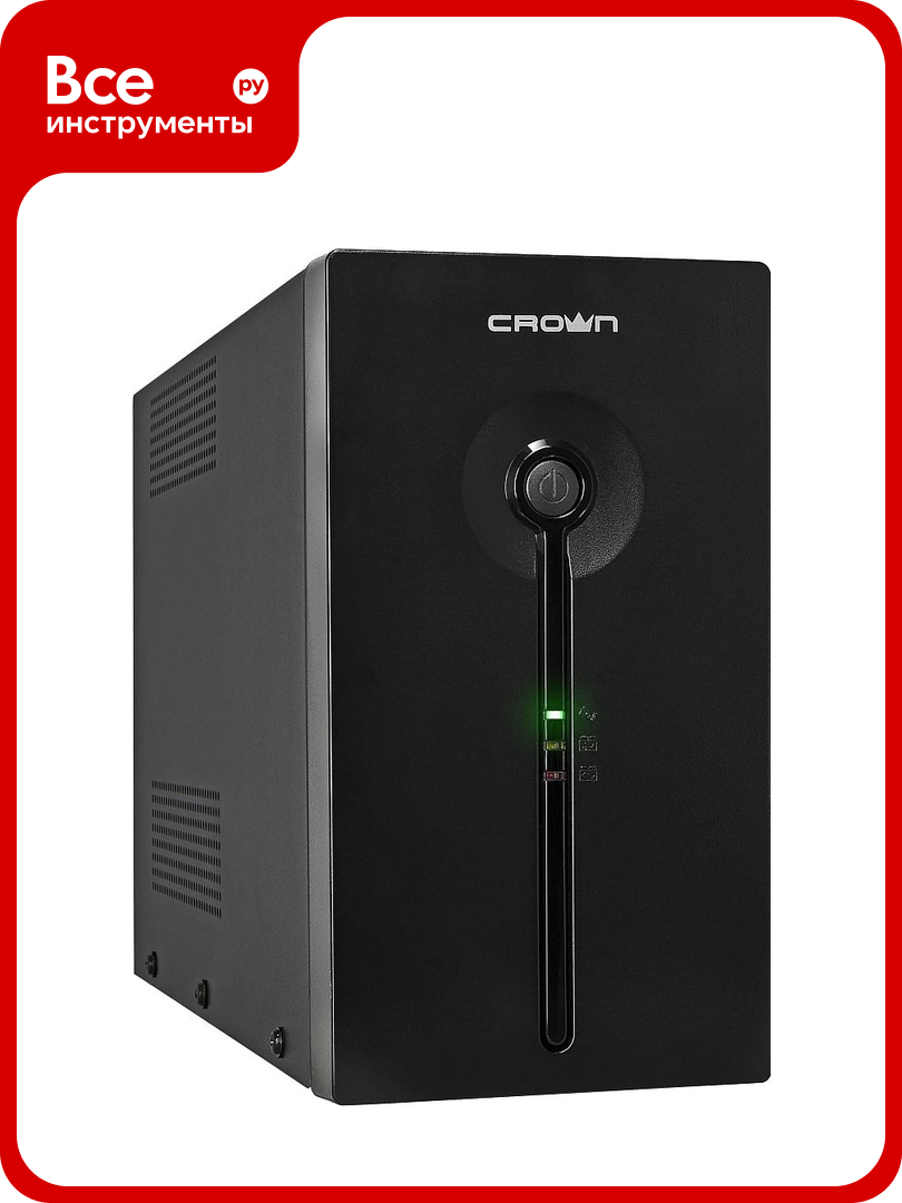 Источник бесперебойного питания CROWN CMU-SP1500EURO USB CM000003129
