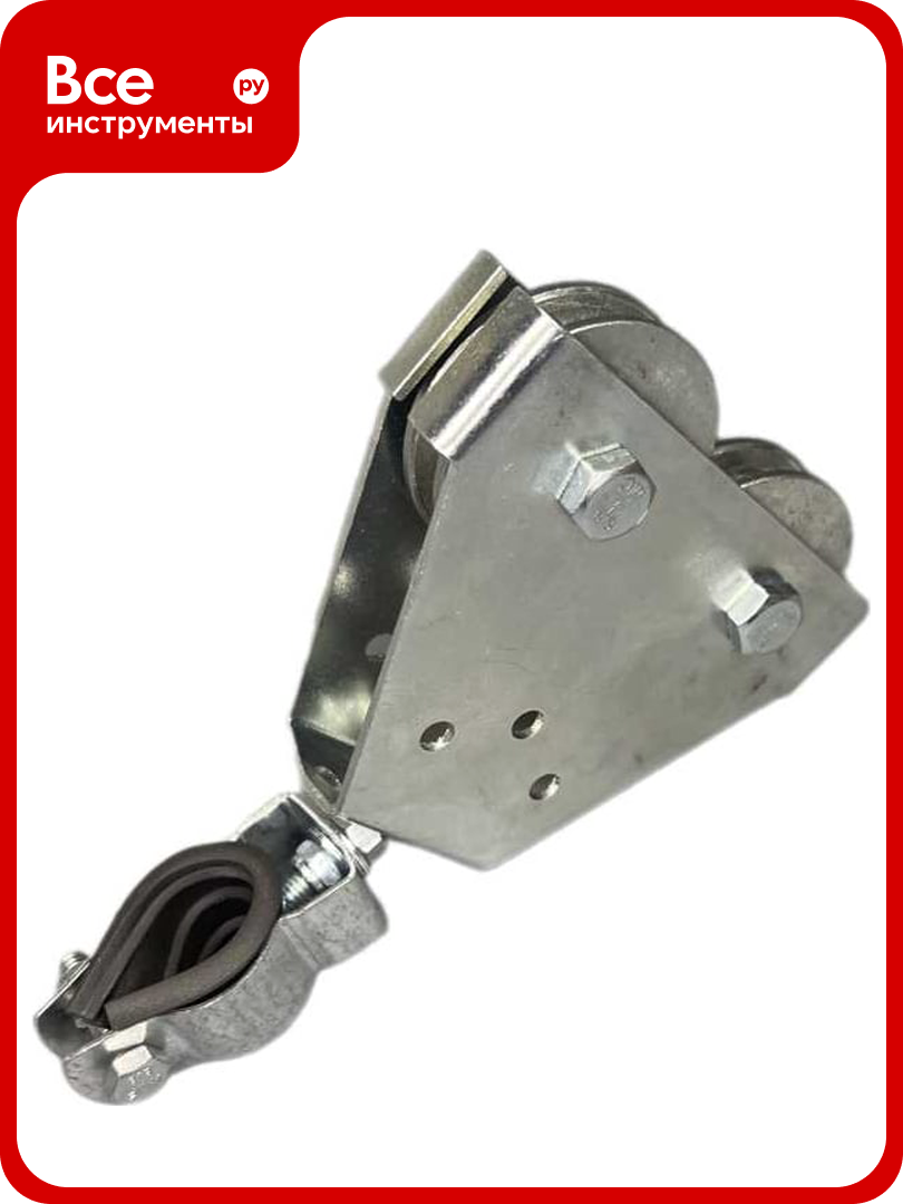 Оцинкованный подвес IMPERA для кабеля ПК2-60-12 (кабель диаметром до 25 мм, тросик диаметром до 12 мм.