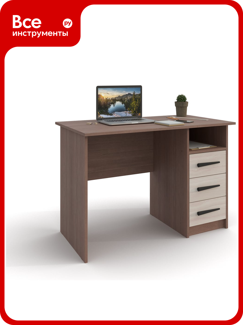 Письменный, Атмосфера, стол Атмосфера Оптима 00-00014725, хранения документов, обладает