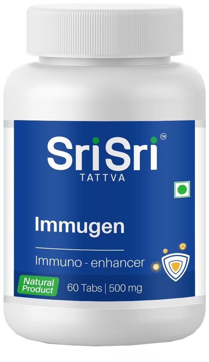 Иммуджен Шри Шри для иммунитета, дыхательной системы Immugen Sri Sri