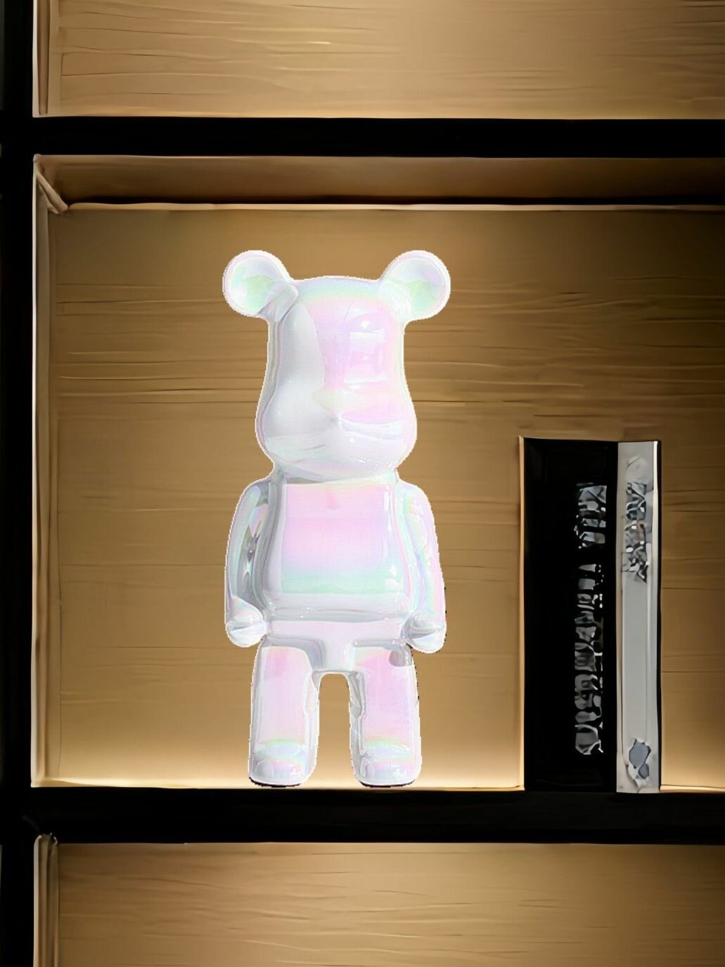Керамическая статуэтка копилка мишка Bearbrick 35 см