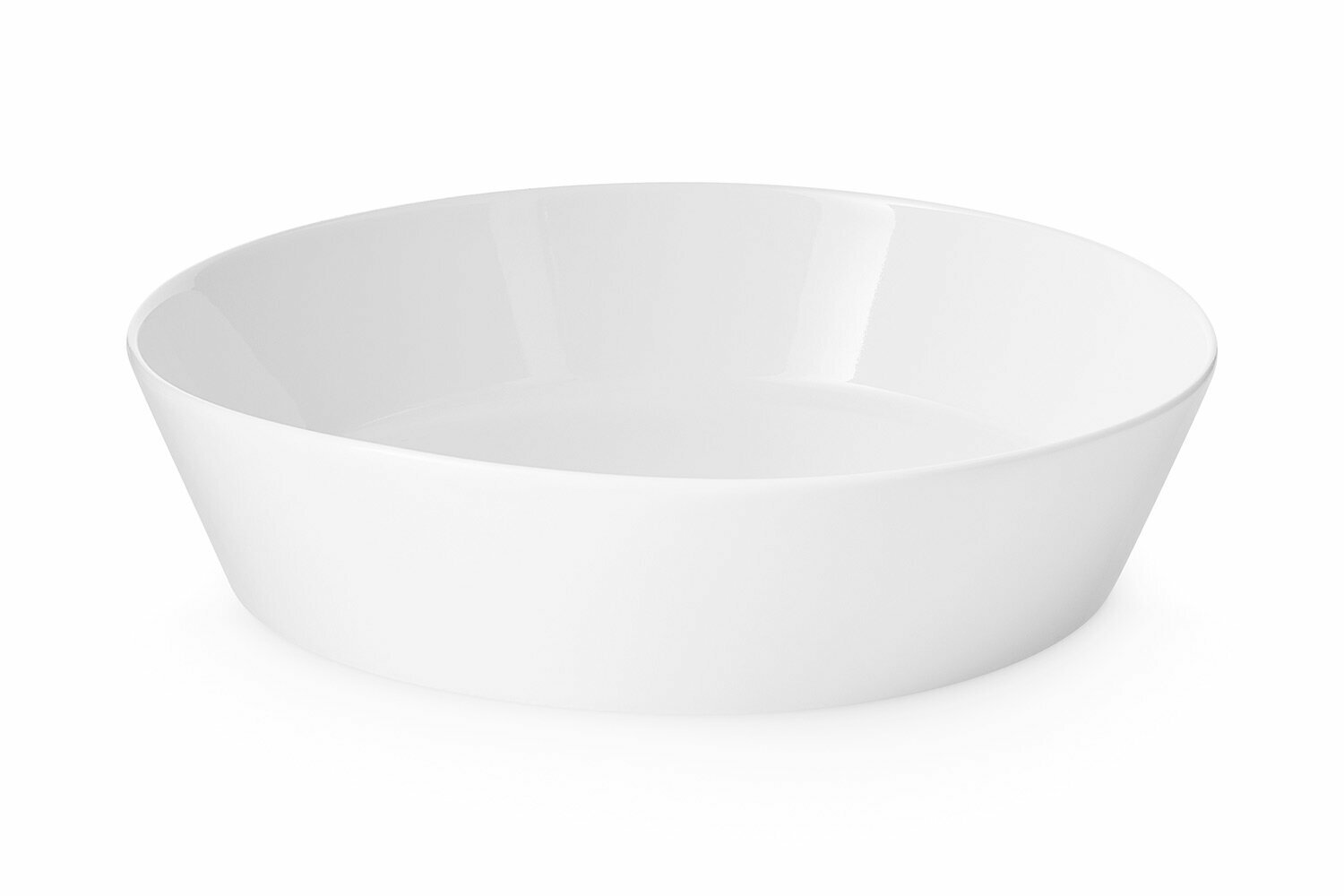 EVIO Holland Тарелка суповая из костяного фарфора, круглая форма, классика сервировки