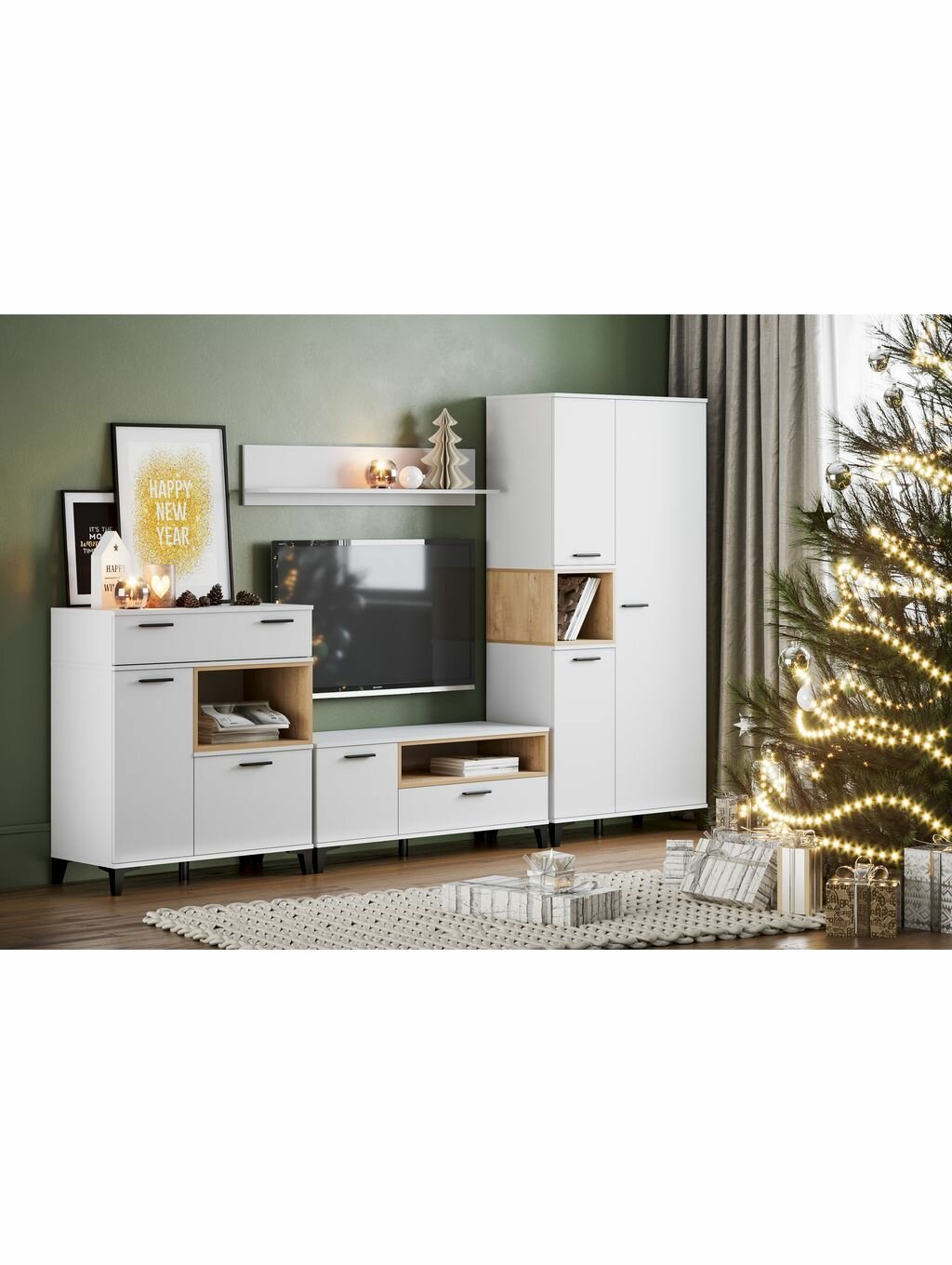 Гостиная Bergen комп. 1 320.6 х 44 х189.6 см