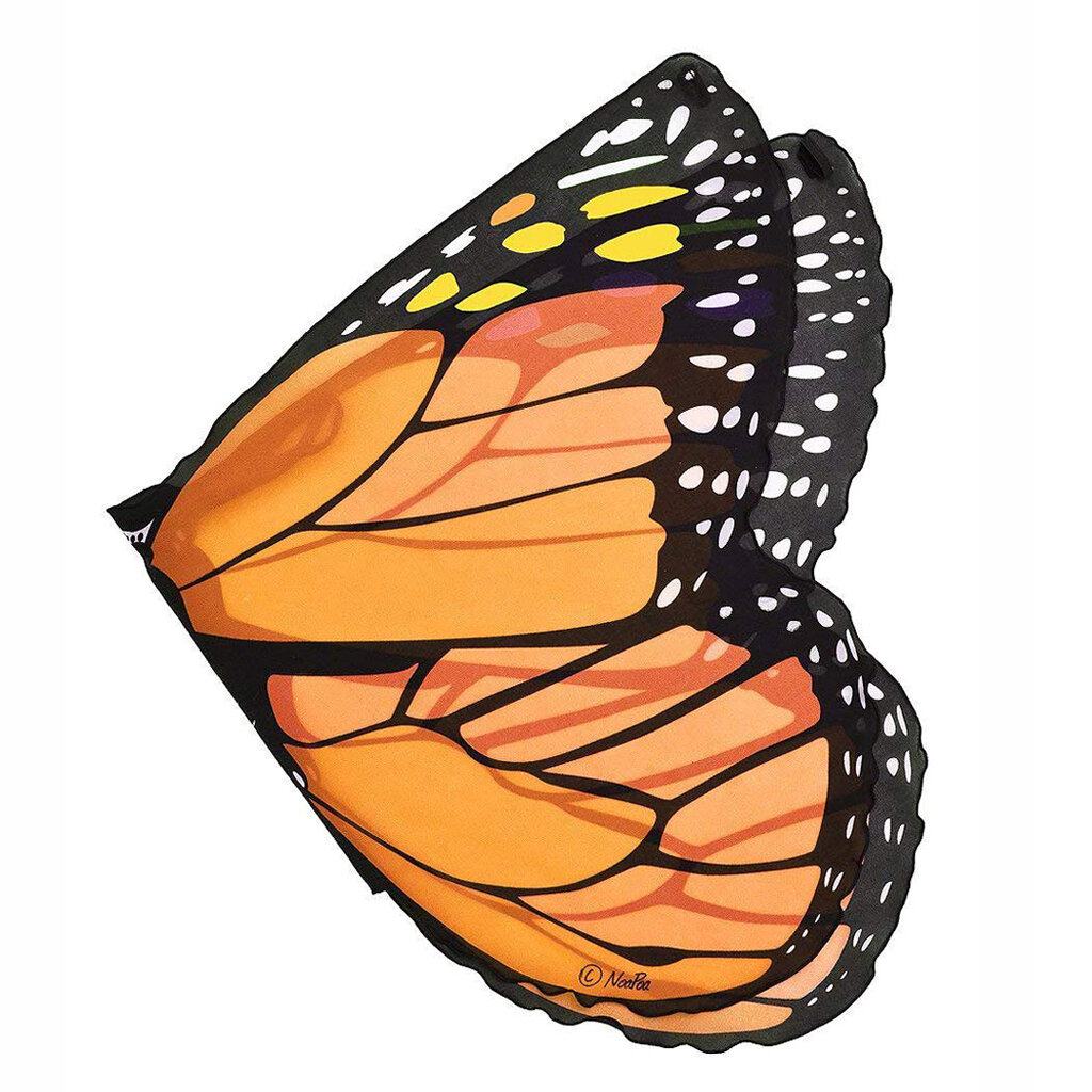 Детский плащ-бабочка-оранжевый 1