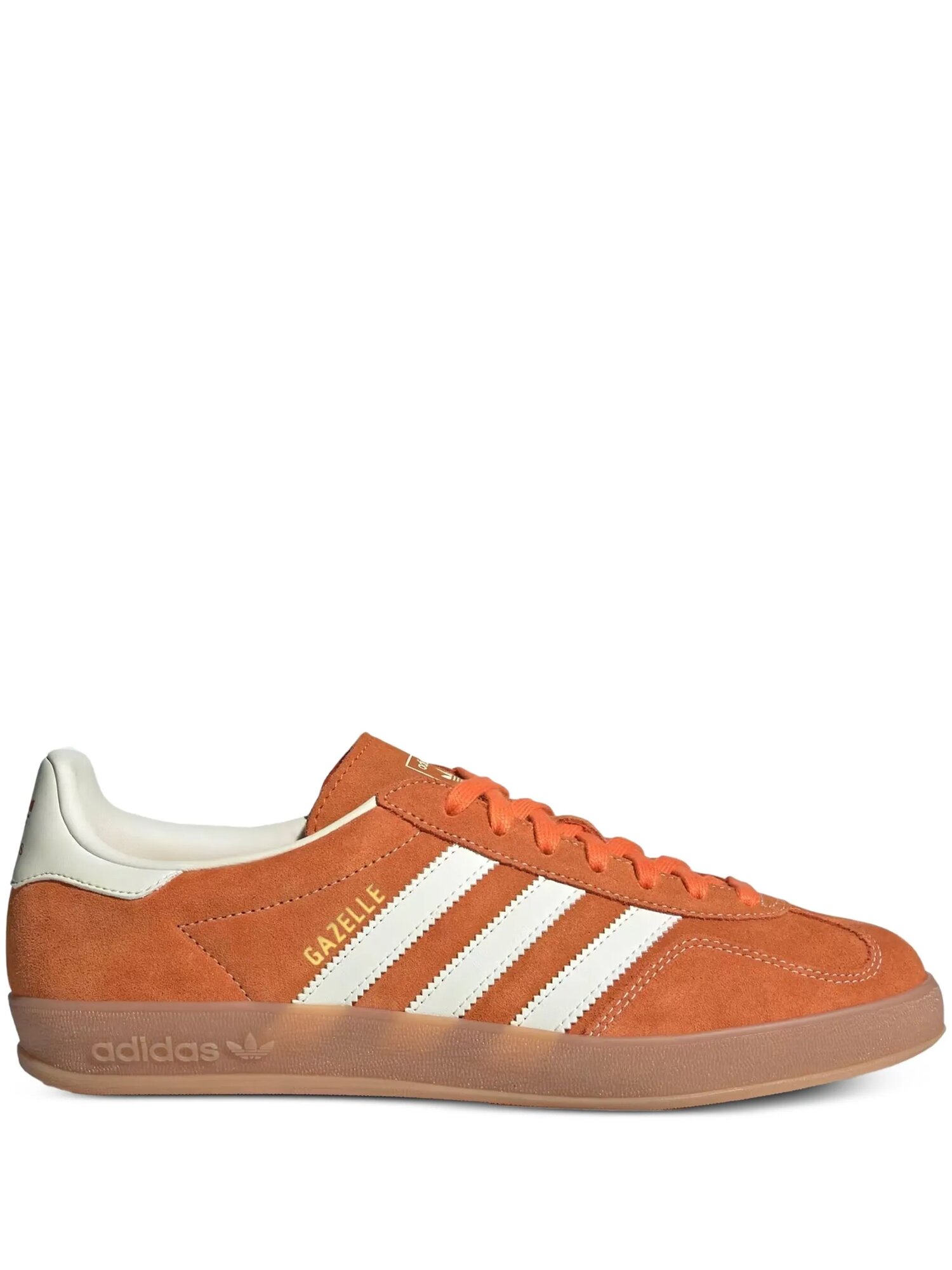 Кроссовки Gazelle Indoor Orange / Off White