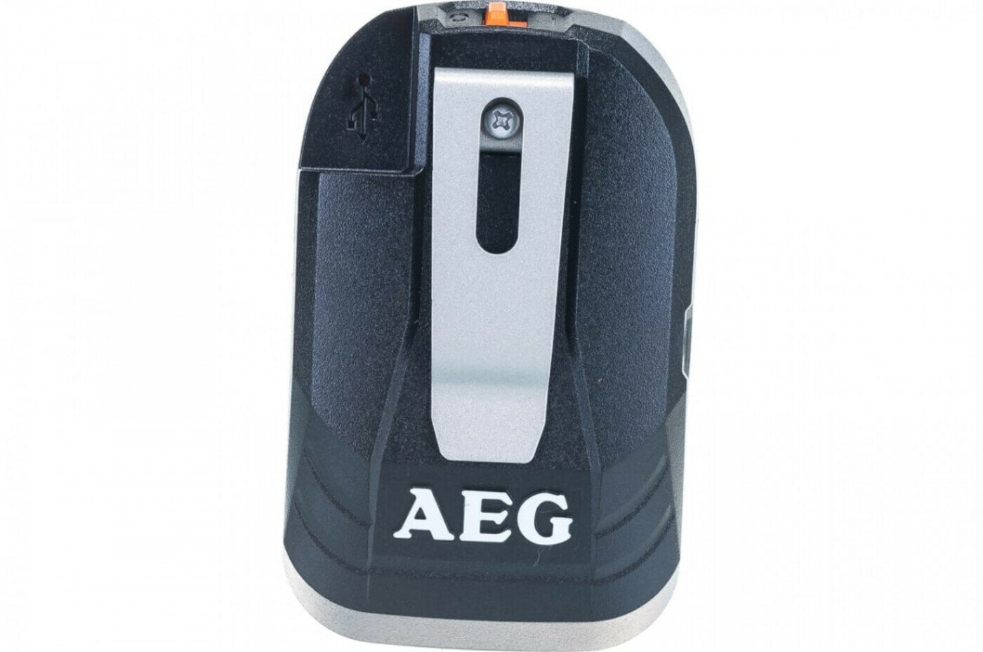 Адаптер AEG BHJ18C-0 (4935459335), с USB портом, клипса, черный