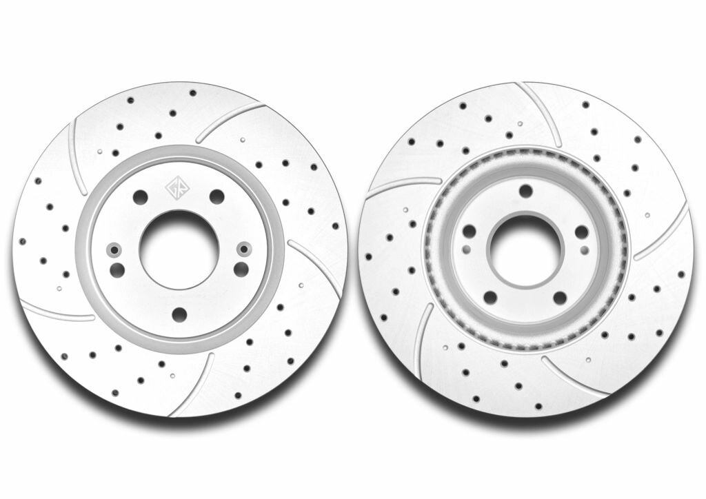 Тормозной диск Gerat DSK-F164P (передний) Platinum KIA K5 305мм