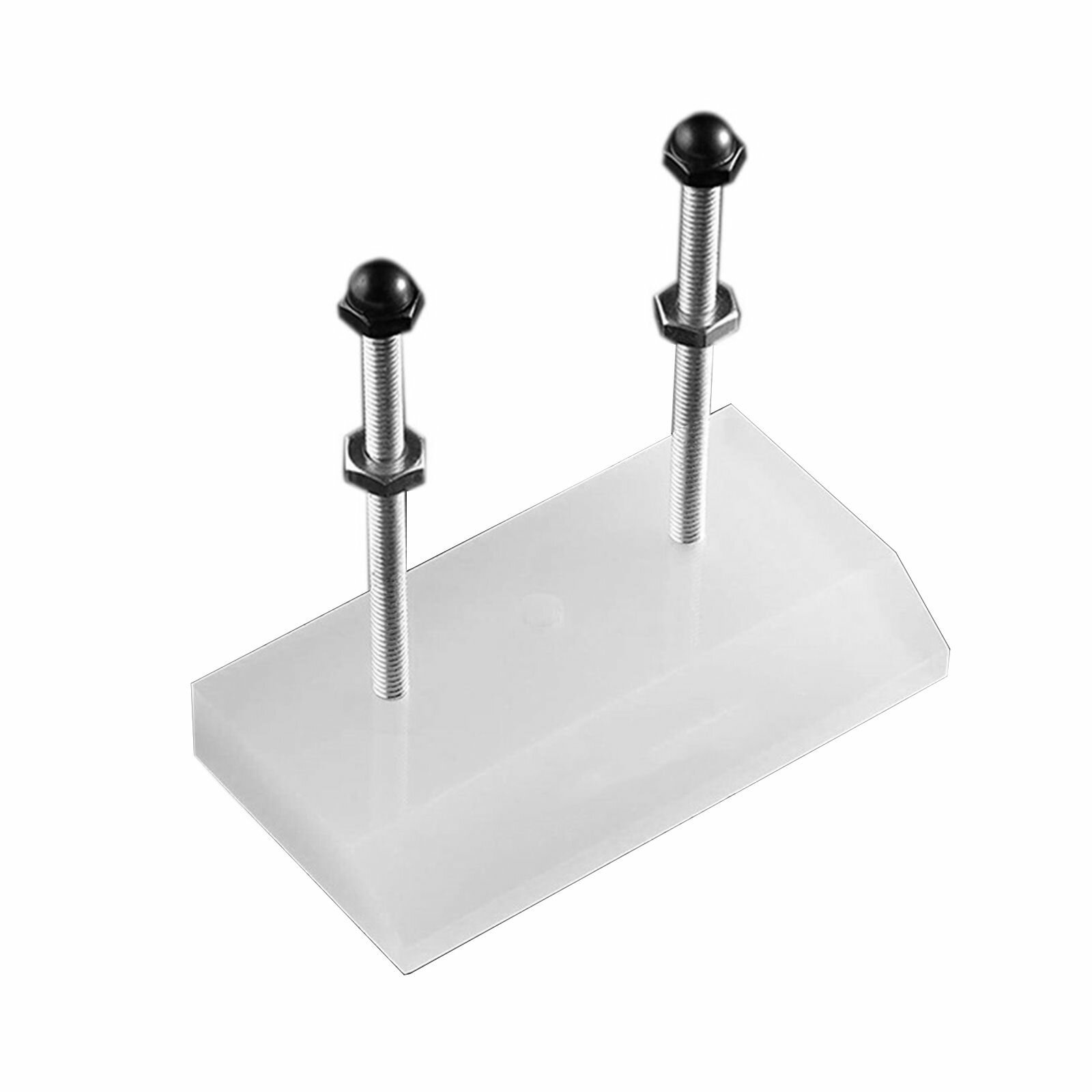 Настенная стойка для скейтборда детали белого цвета