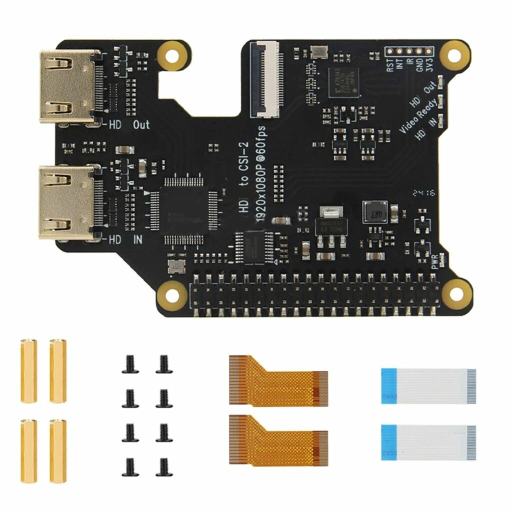 Модуль X1301 Raspberry Pi 5 HDMI к CSI2
