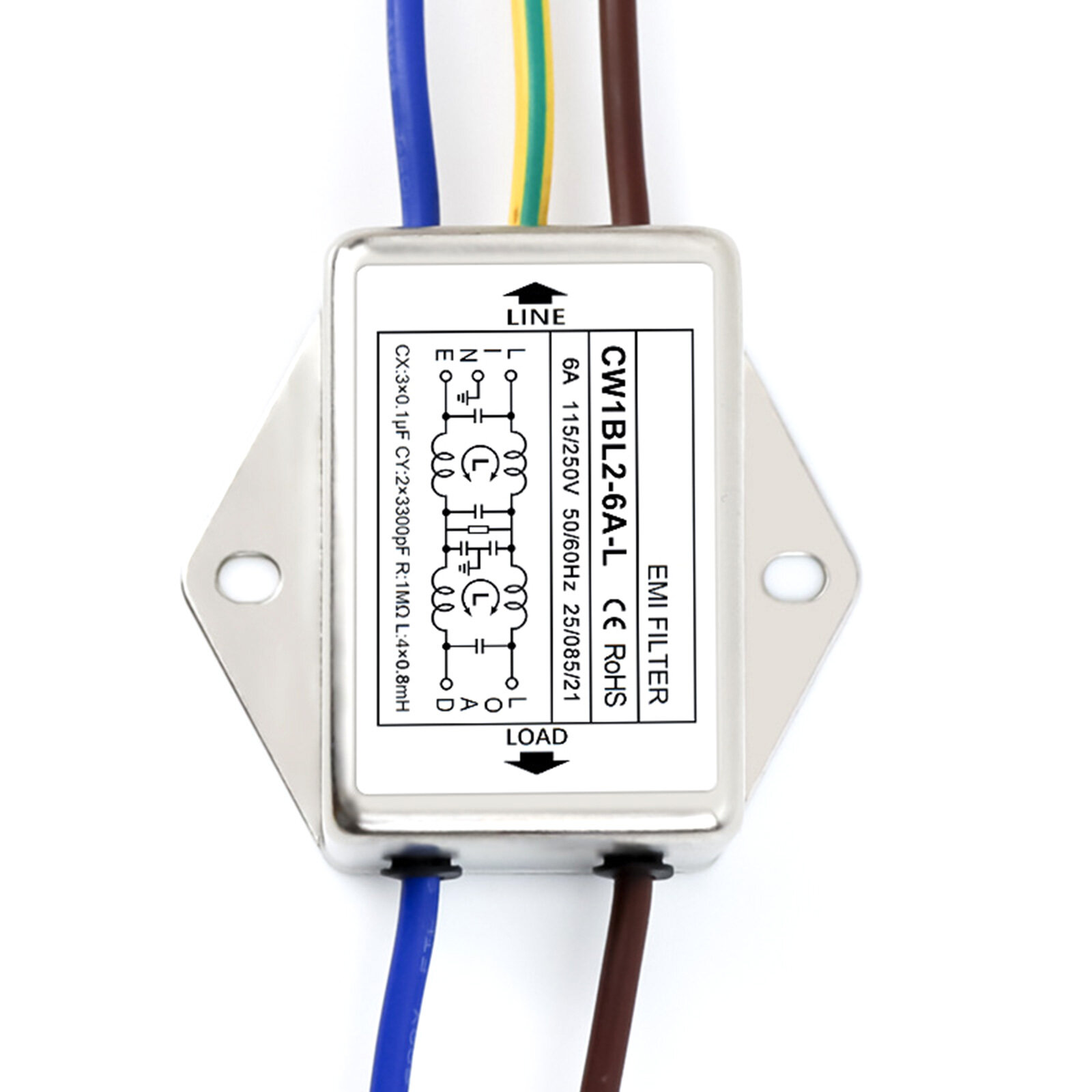 Фильтр электромагнитных помех 250В для домашних электрических систем
