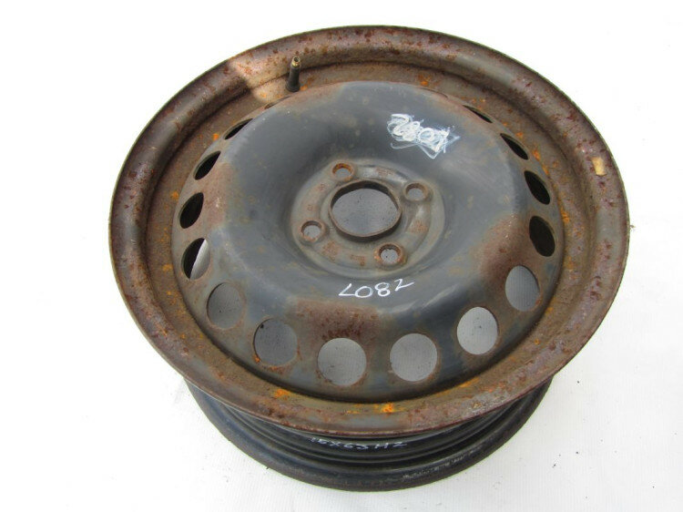 Диск стальной R15 6Jx15H2 IS39 4x100x55 Шевроле Авео Т300 Круз Астра H Черный - 4 болт L082