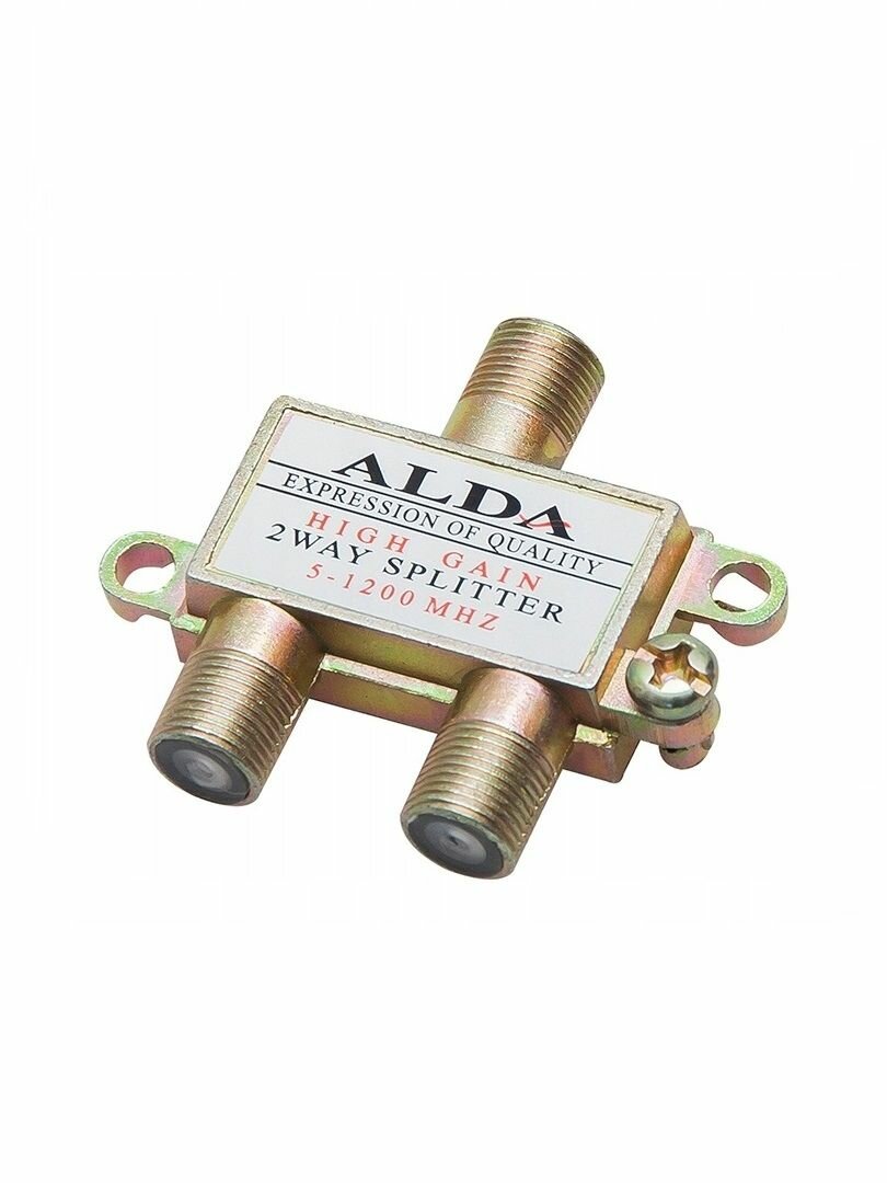 Делитель (сплиттер) телевизионного сигнала на 2 ТВ, эфирное ТВ 5-900 МГц