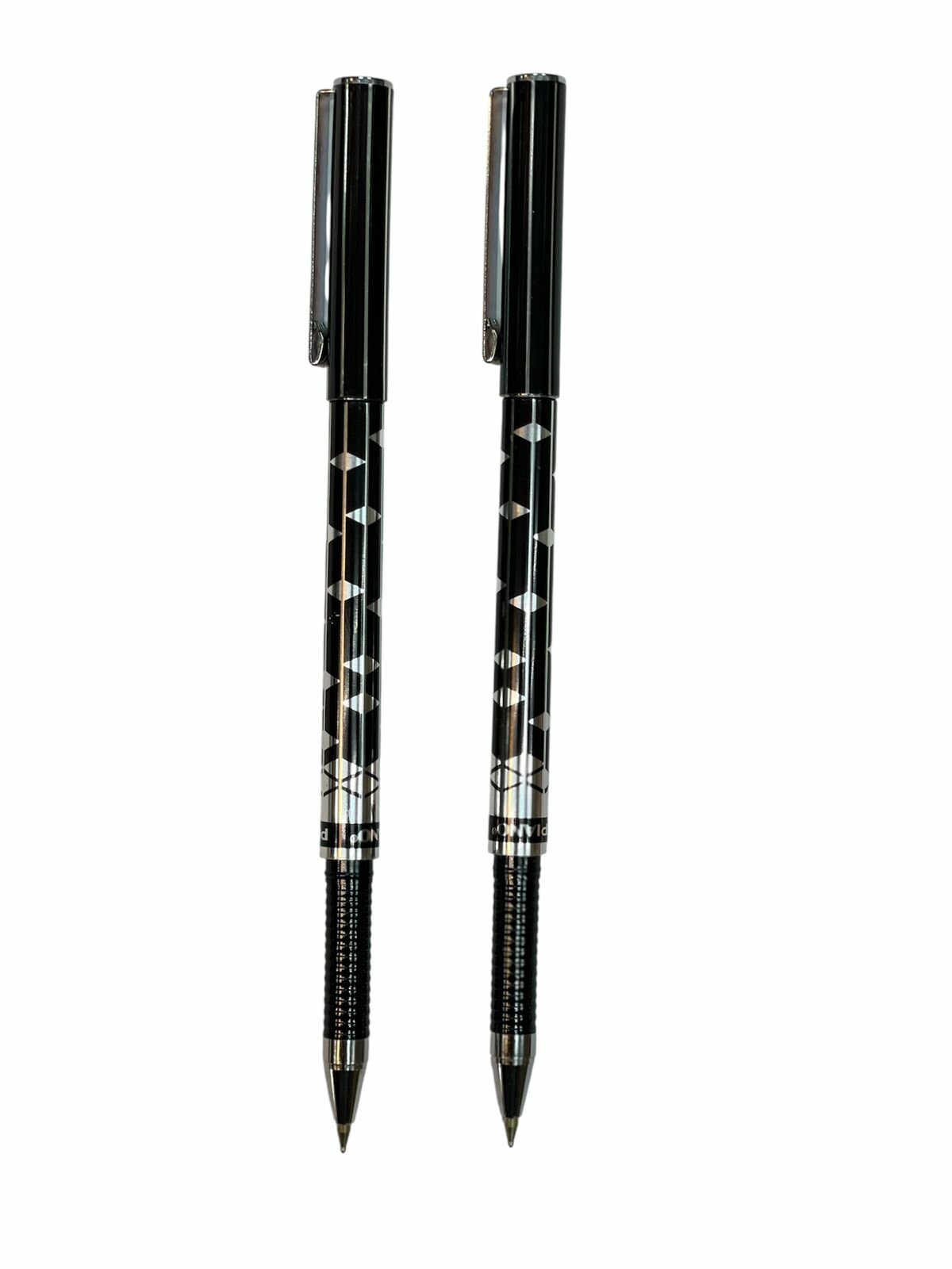 Ручка шариковая Basir Piano Romb PT-281, 2 шт, черные чернила и корпус