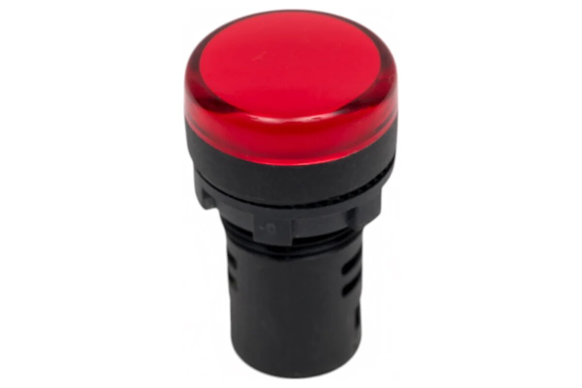 Лампа светосигнальная AD22DS(LED)матрица d=22мм красный 230В IEK