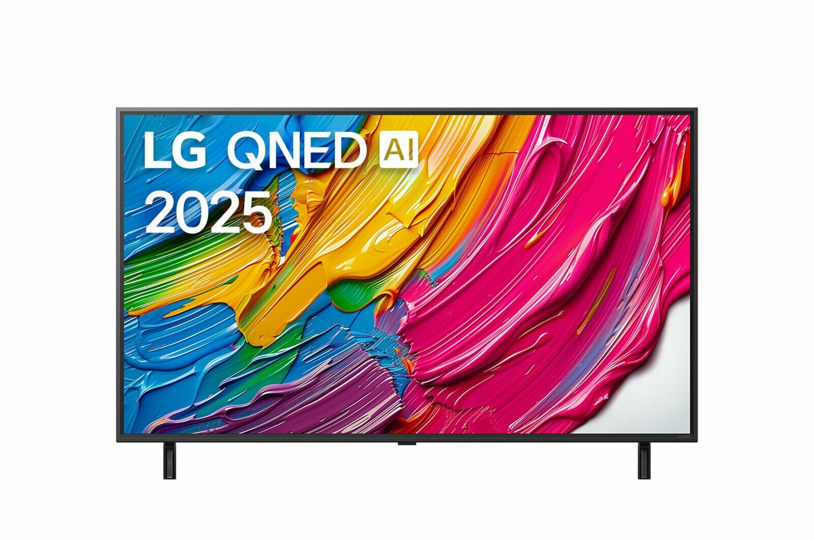 LG Телевизор 43 LG 43QNED80A6A ELED, 4K Ultra HD 3840x2160, QNED, Smart TV, черный