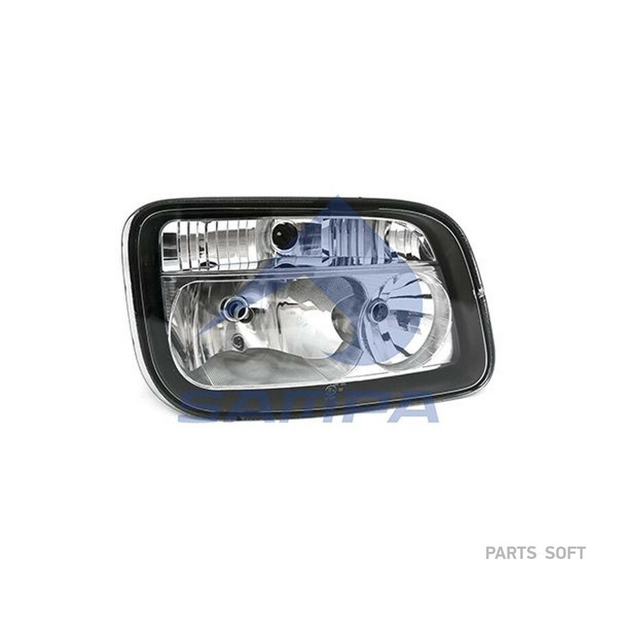 Фара MERCEDES Actros MP2, MP3 правая (с корректором) SAMPA от официального дистрибьютора, SAMPA, артикул 201108