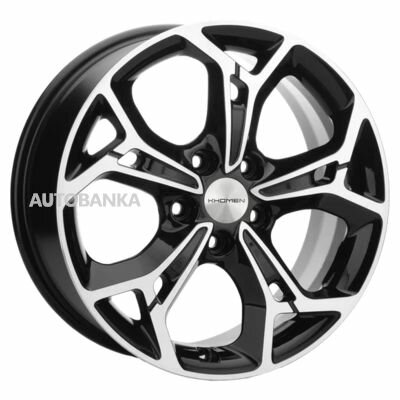 Диск колесный 7x17/5x114,3 ET48 D56,1 KHW1702 (Forester) Black-FP