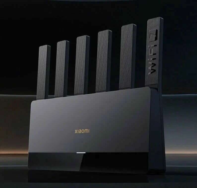 Wi-Fi роутер Mijia Wireless Router BE6500 (RN02) Black CN