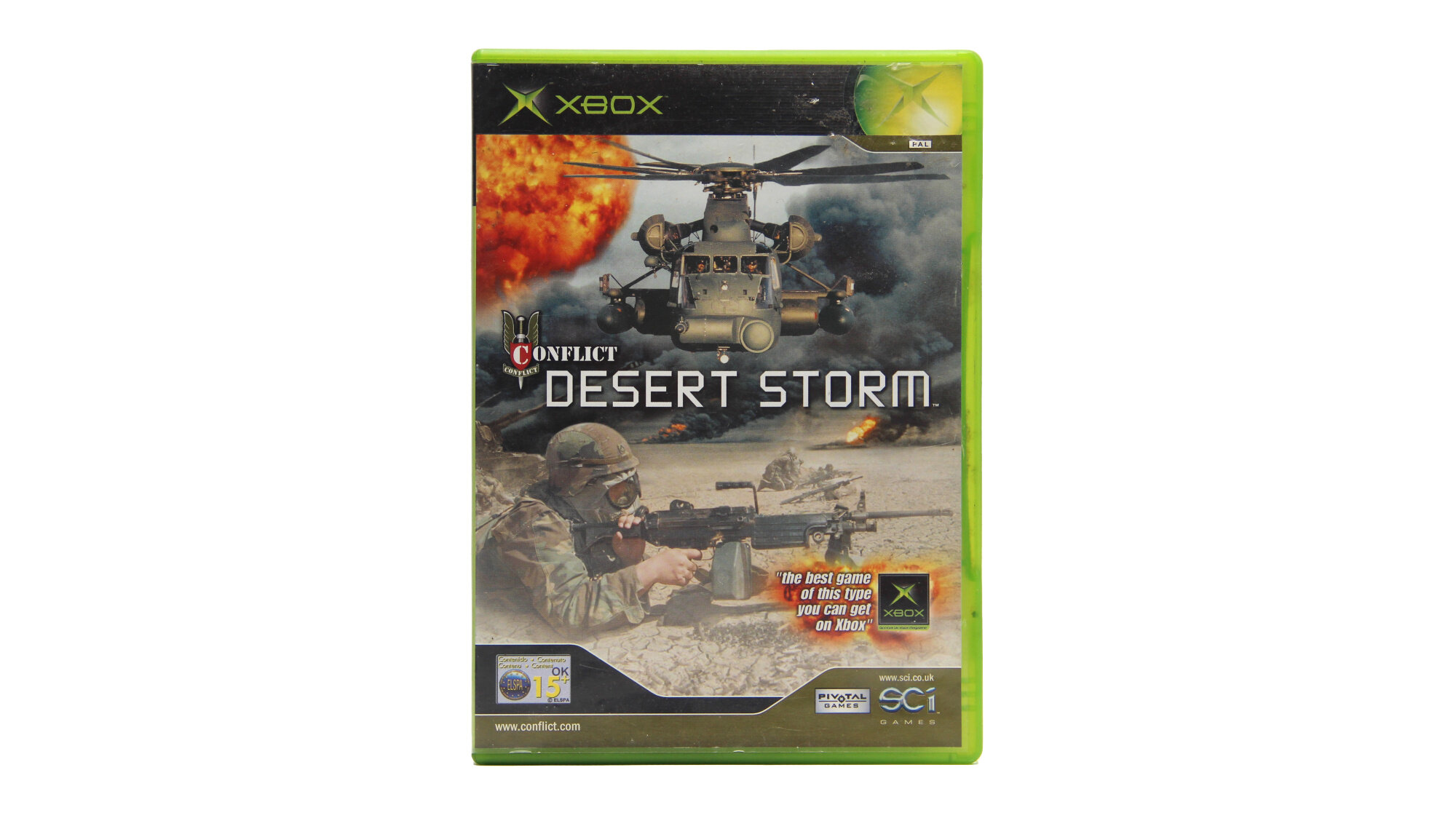 Игра Conflict Desert Storm (Xbox Original, полностью на английском языке)