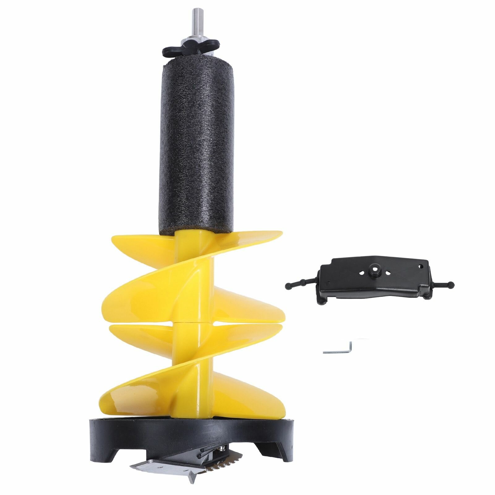 Мощный электрический шнек для подледной рыбалки с комплектом