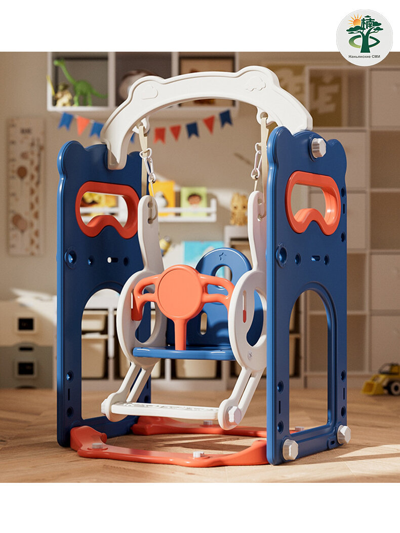 Крытые качели для детского дома