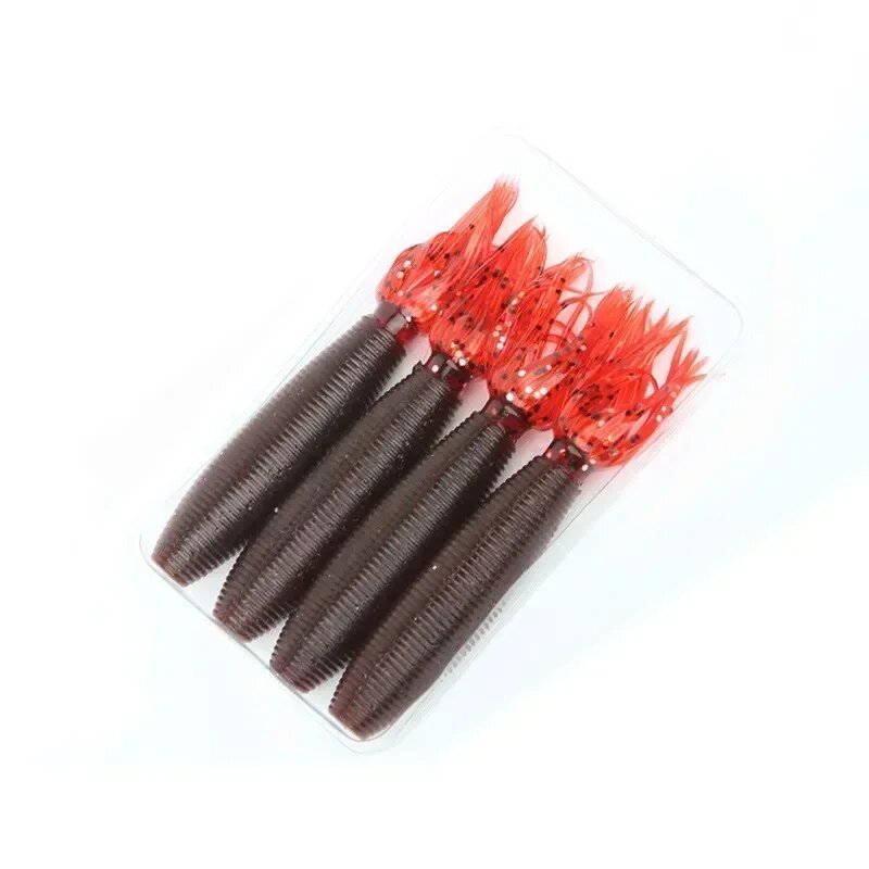 Мягкая приманка Гари Ямамото IKA FAT Cabbage Head Бордовый, F