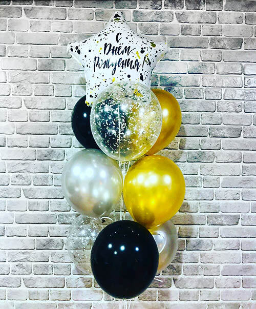 Гелиевые шары фонтан №11