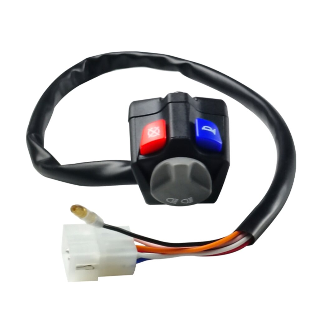 Мотоцикл Переключатель Сигнала Дальнего/Ближнего Света Водонепроницаемый Кнопка Остановки Стартера Аксессуар Для Модификации Мотоцикла