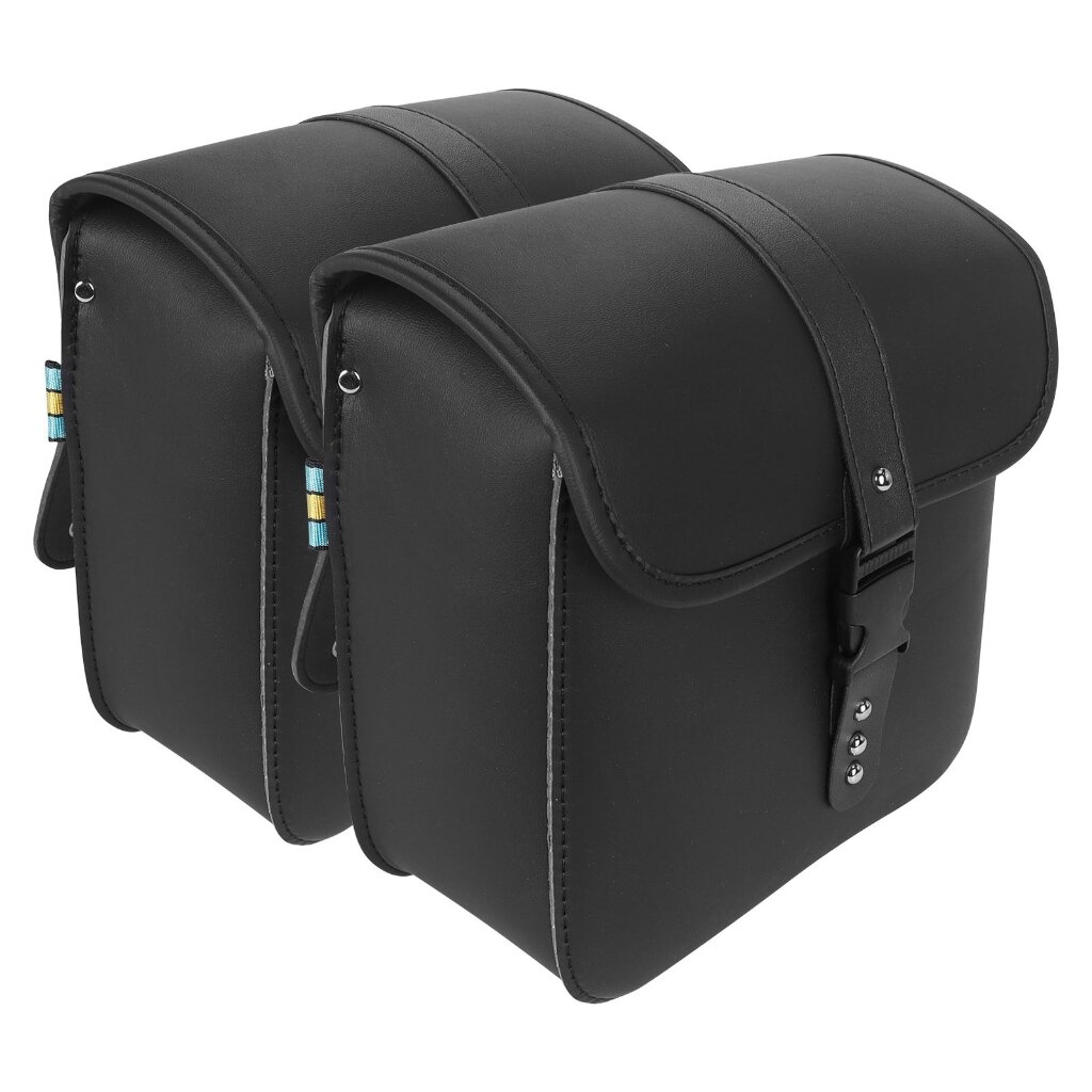 Водонепроницаемая седельная сумка для мотоцикла, PU кожа, боковая сумка с быстрым креплением, универсальная для длительных поездок