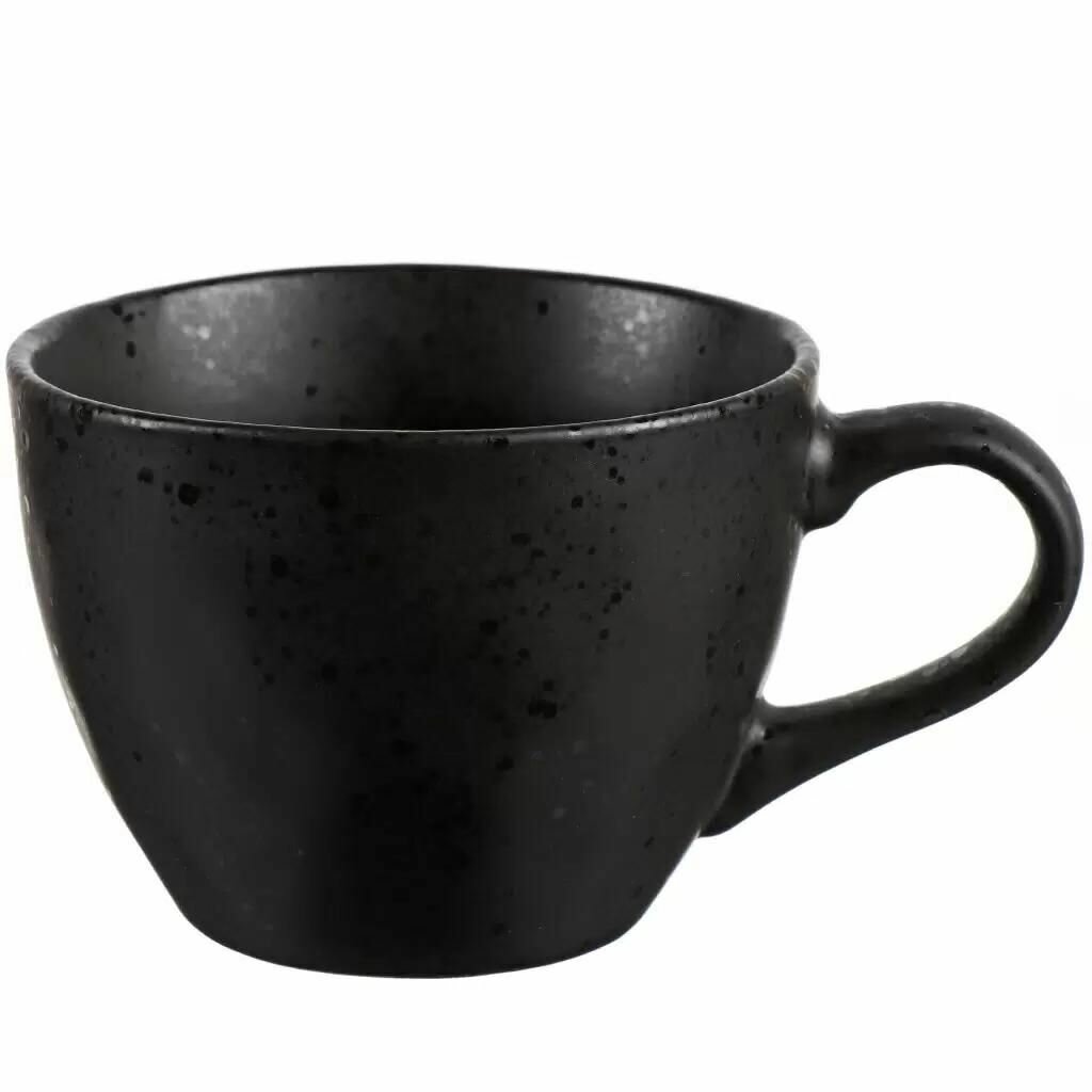 Кружка DANIKS "Black", керамическая, 380 мл, 11х8 см