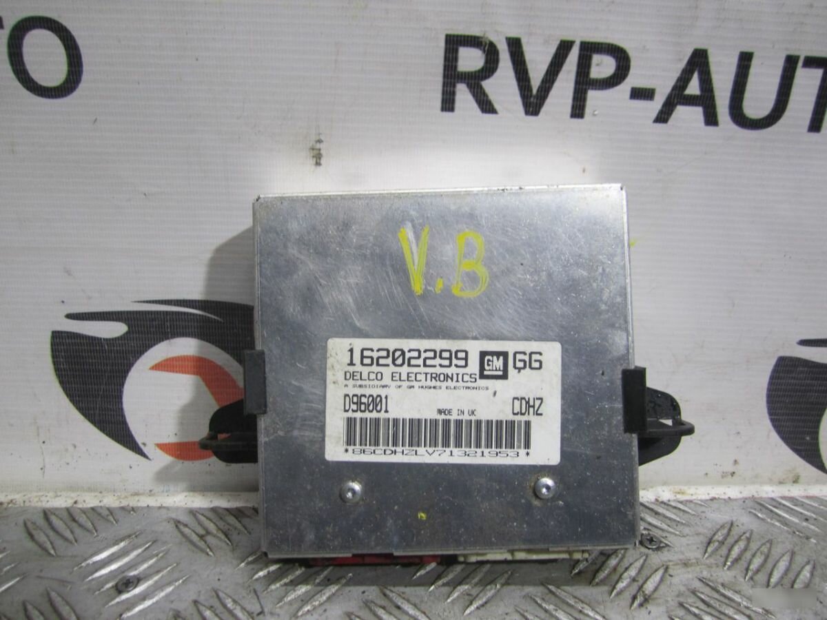 Блок управления двигателем Opel Vectra B 1.6 16202299