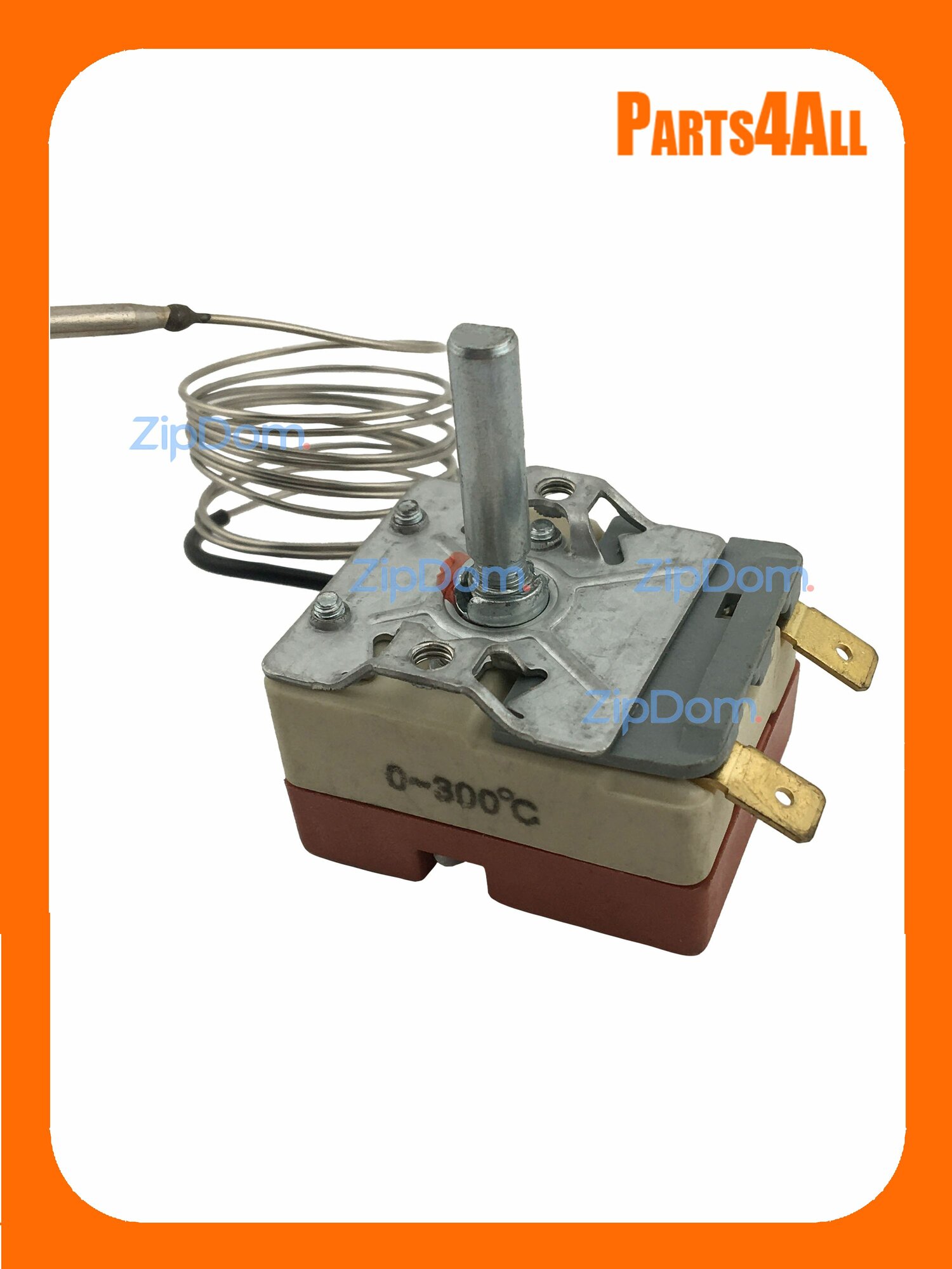 Термостат духовки с регулировкой температуры от 0 до 300C, 2.5A-250V, универсальный, L - 900 мм