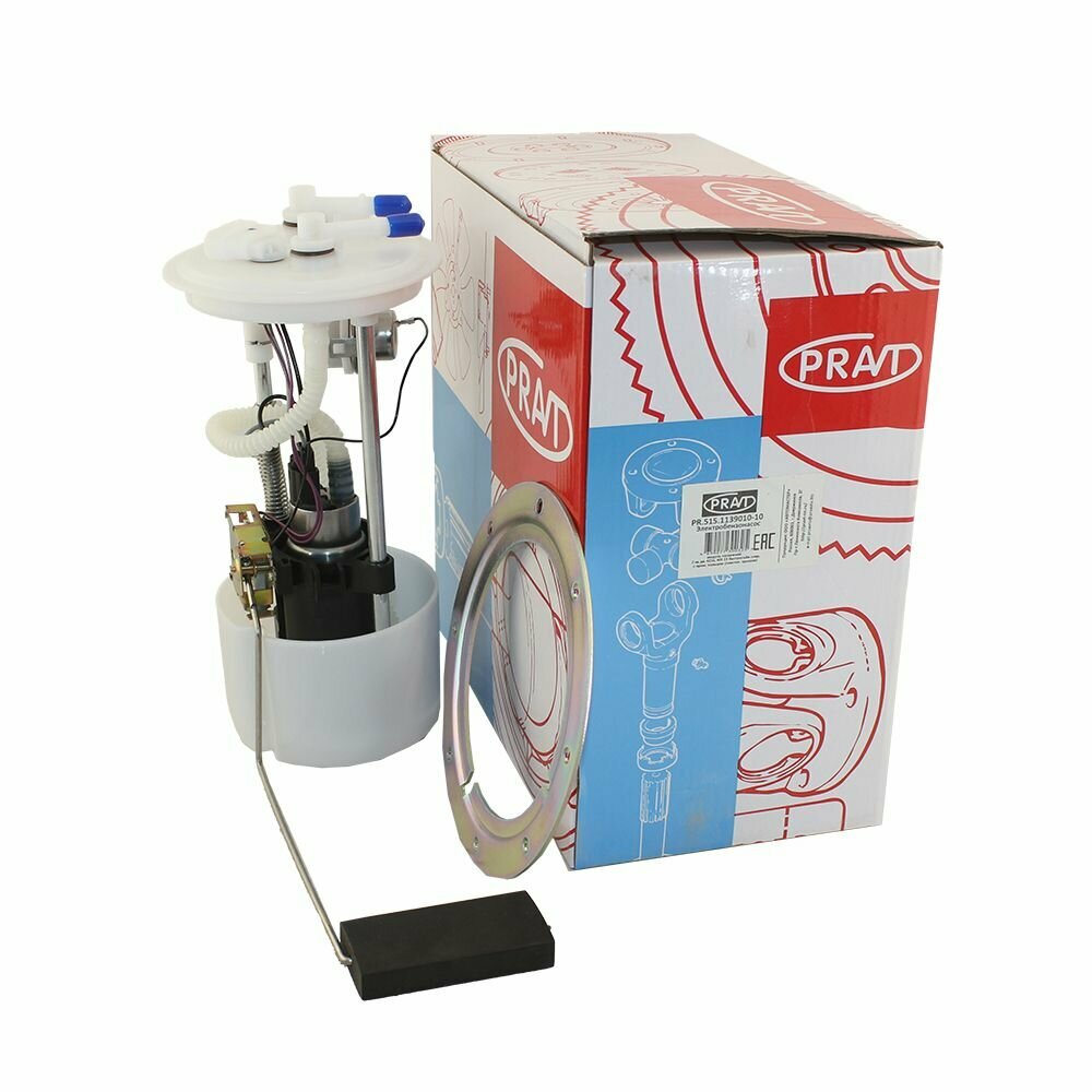 PRAVT Электробензонасос (модуль погружной) подходит для ГАЗ 3302 Газель дв. 4216, 405 Е3 б/съём соед, с приж. кольцом (пласт. крыш) арт. PR.515.1139010-10