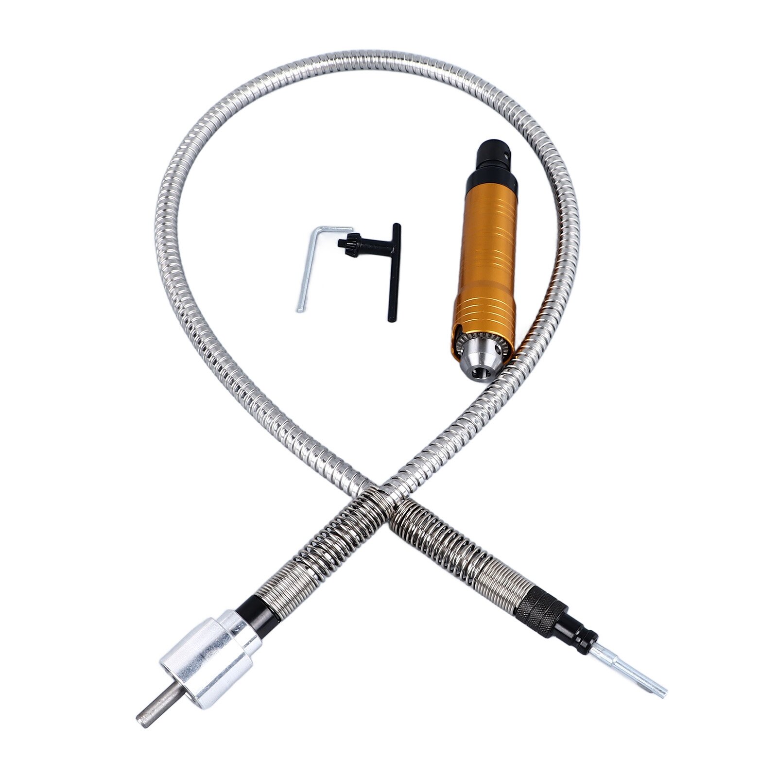 Гибкий удлинитель-адаптер для дрели, вал из нержавеющей стали