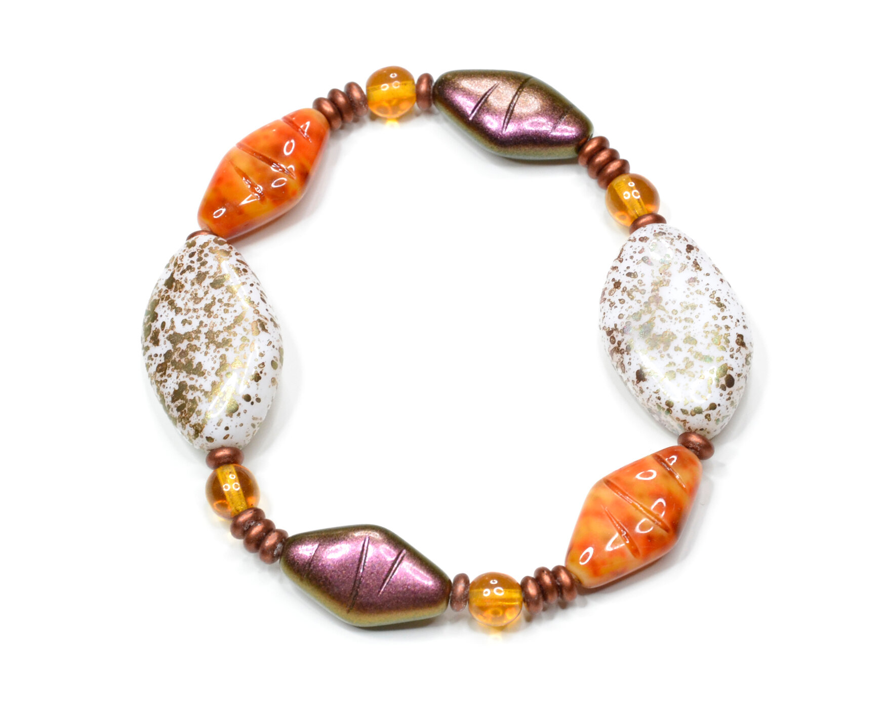 Браслет Bohemia Style, стекло, хрусталь, богемское стекло