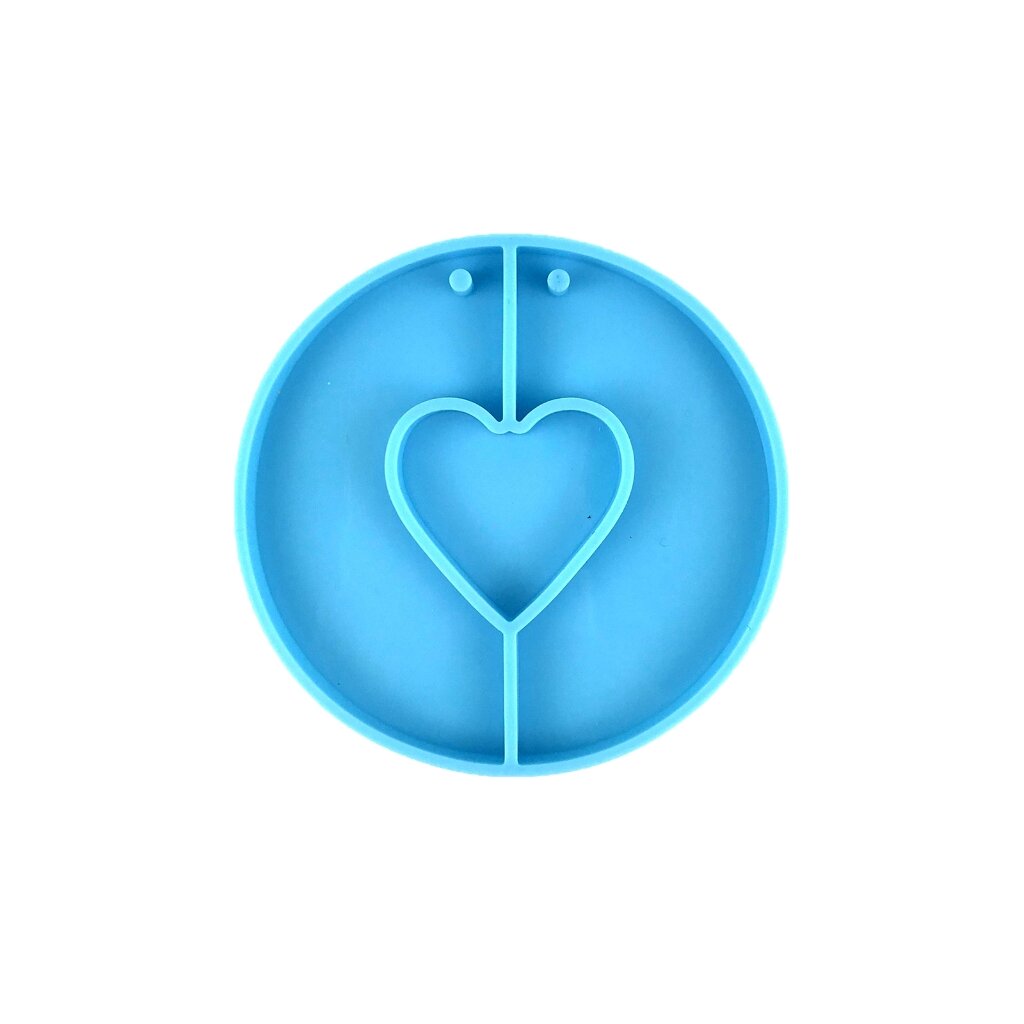 Сделай сам любовь брелок кристалл эпоксидная форма для ключей-8195 Синий