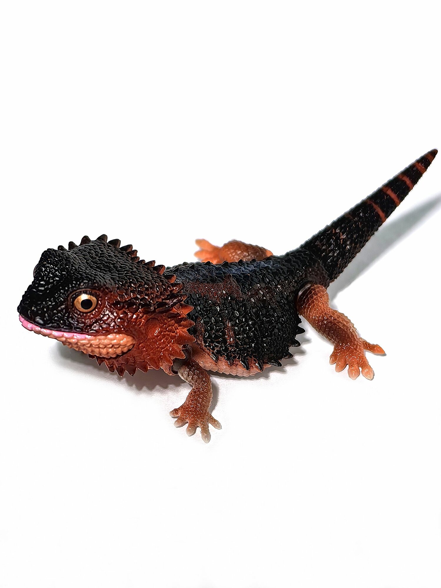 Подвижная фигурка ящериц, рептилий (Агама Red Monster)