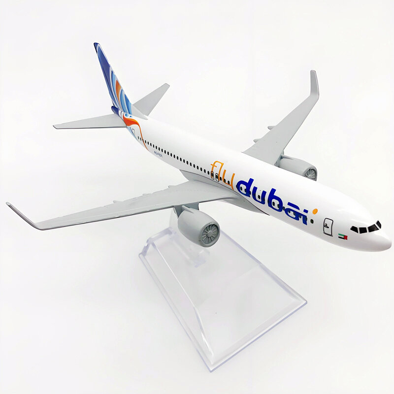Металлическая Модель Самолета Боинг 737, Дубайские Авиалинии