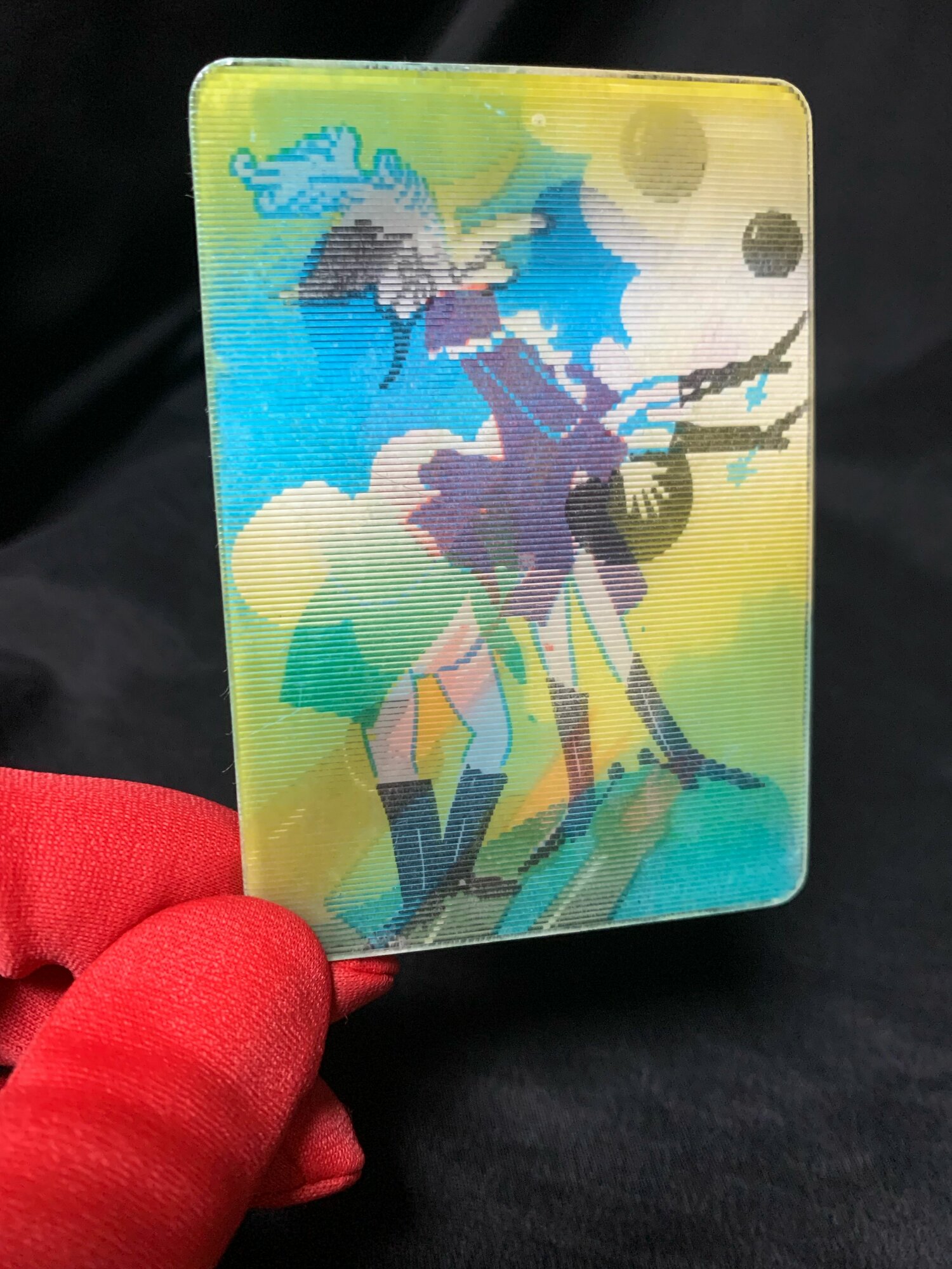 Коллекционный карманный календарь "стерео" (переливашка) Барон Мюнхаузен