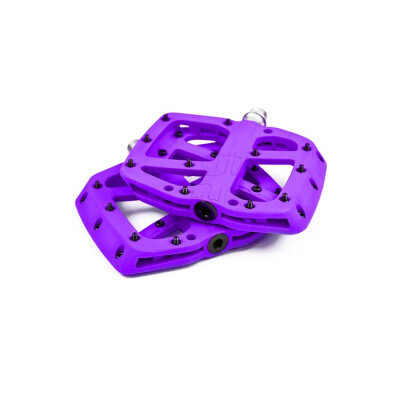Педали E Thirteen Base Flat Pedal Composite Eggplant (PD2USA-103)