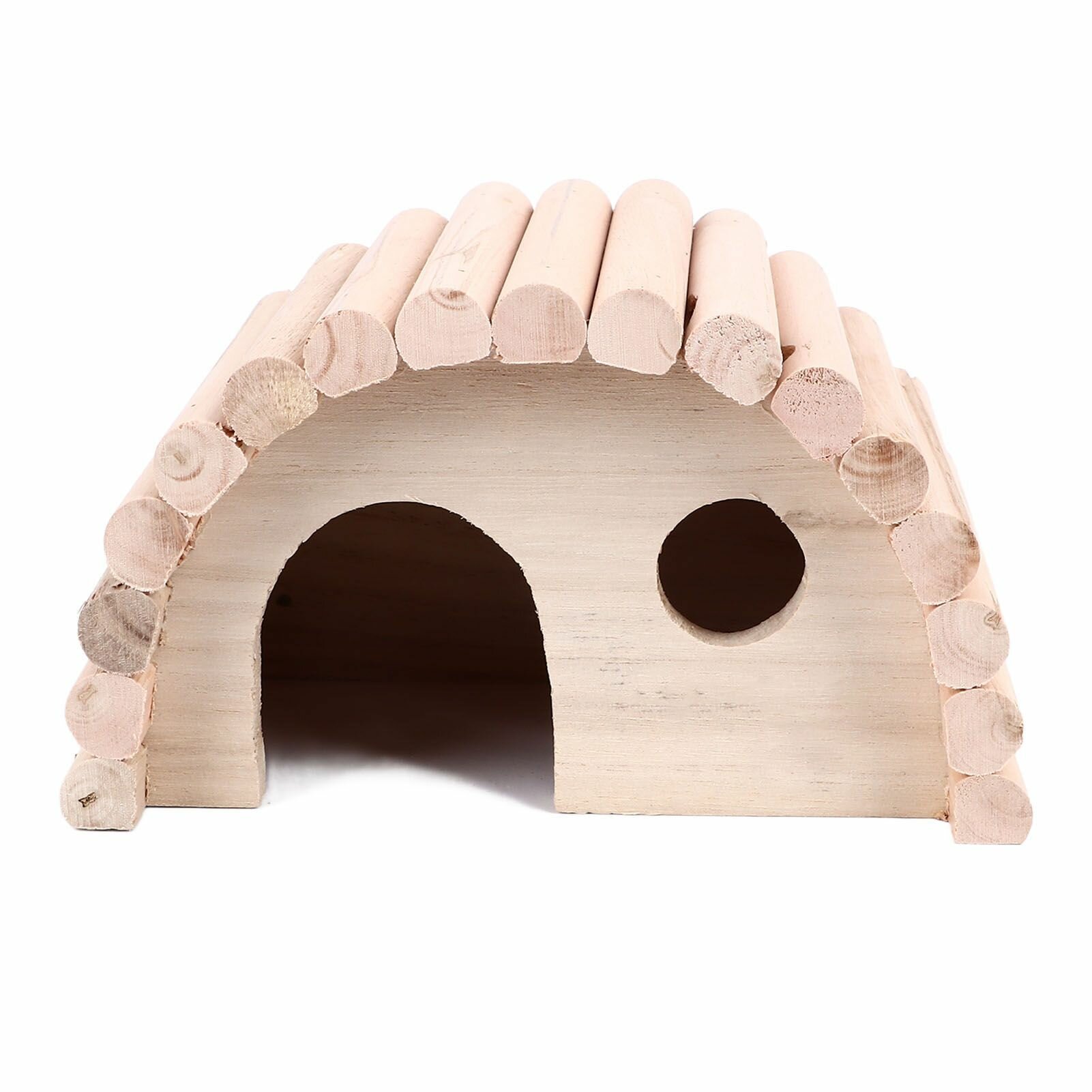 Деревянный домик-арка для грызунов