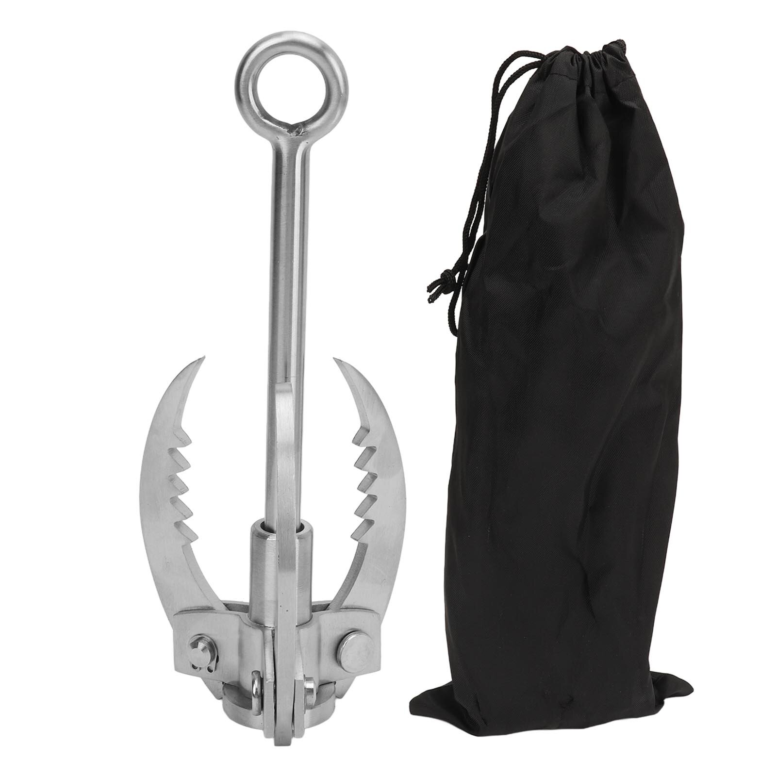 Складной скальный крюк из нержавеющей стали для скалолазания, инструмент для выживания, прочный и легкий