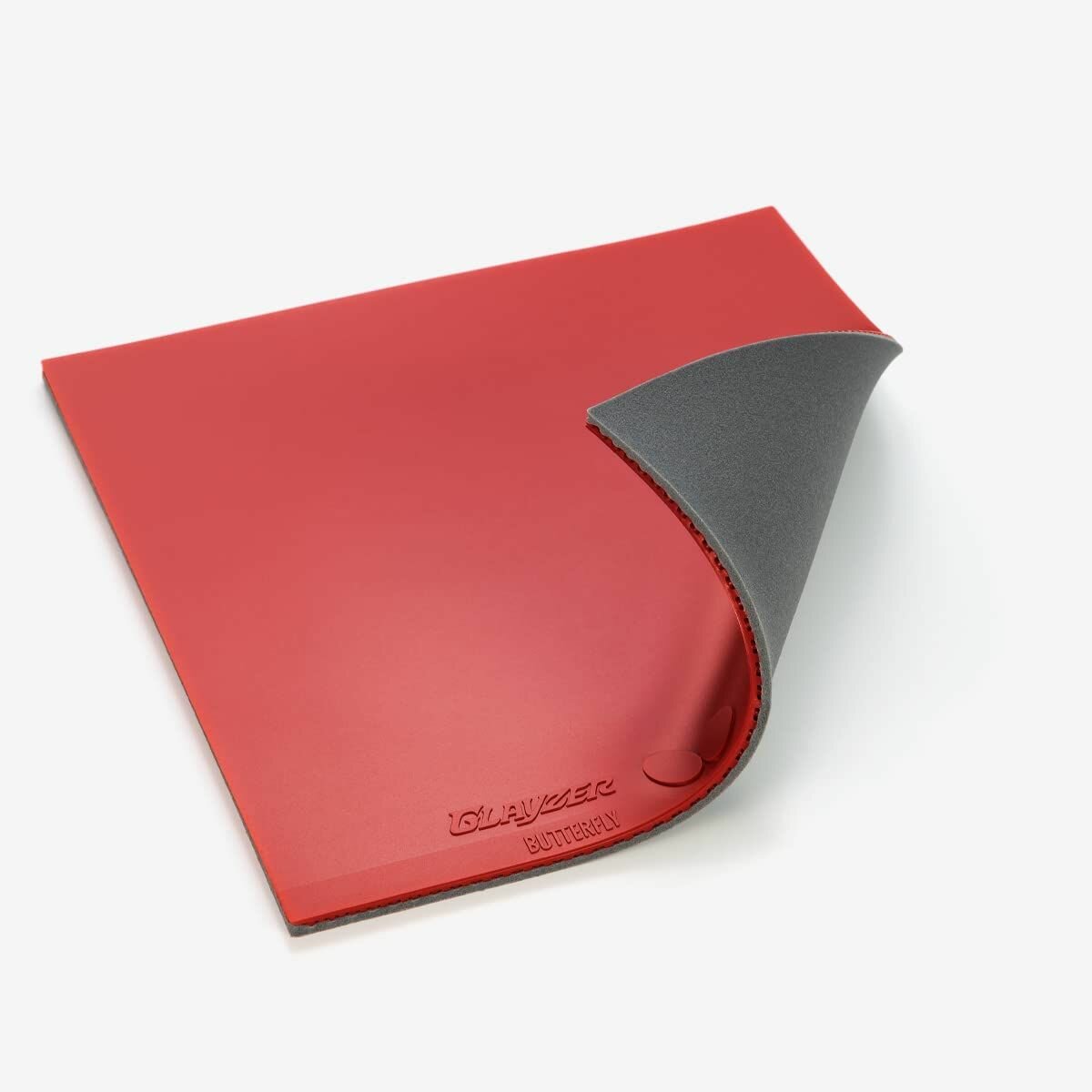Накладка для настольного тенниса BUTTERFLY Glayzer, red 2.1mm