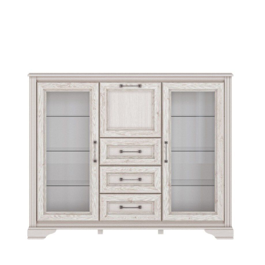 Тумба бар БРВ-Мебель Стилиус KOM2W1B3S лиственница сибирская ш. 149 см, в. 121 см, гл. 41 см