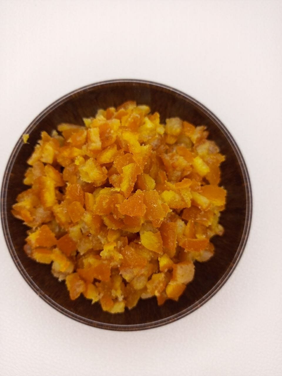 Апельсиновая корочка засахаренная кубик 6х6 мм. некалиброванная